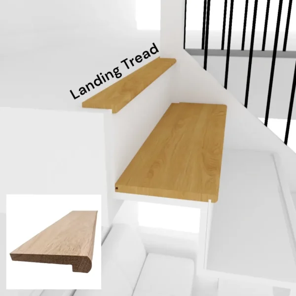 Oak Landing Tread - Classic Range | FIXIMER